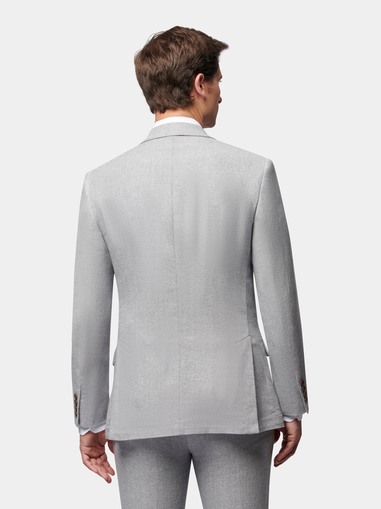 Peckham Rye Linen Blend Jacket in Luna Rock